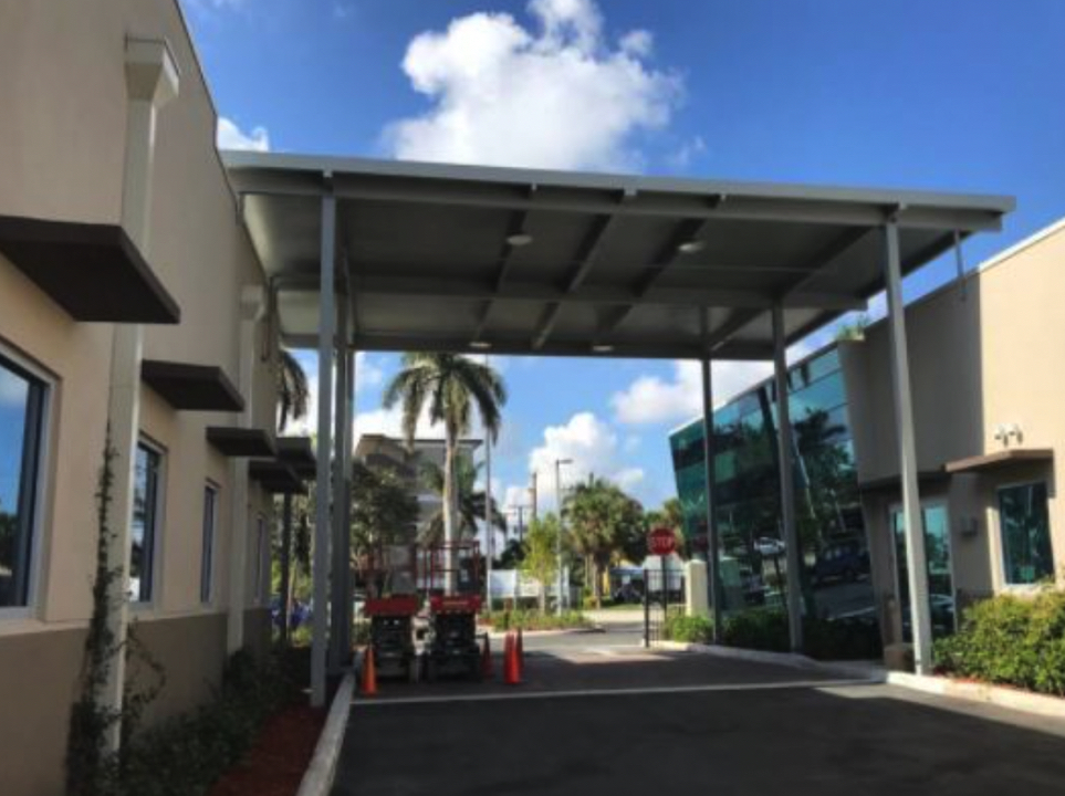 What Height is Best For Your Aluminum Canopy? - Commercial Metal ...